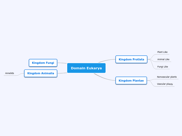 Kingdom Fungi Concept Map
